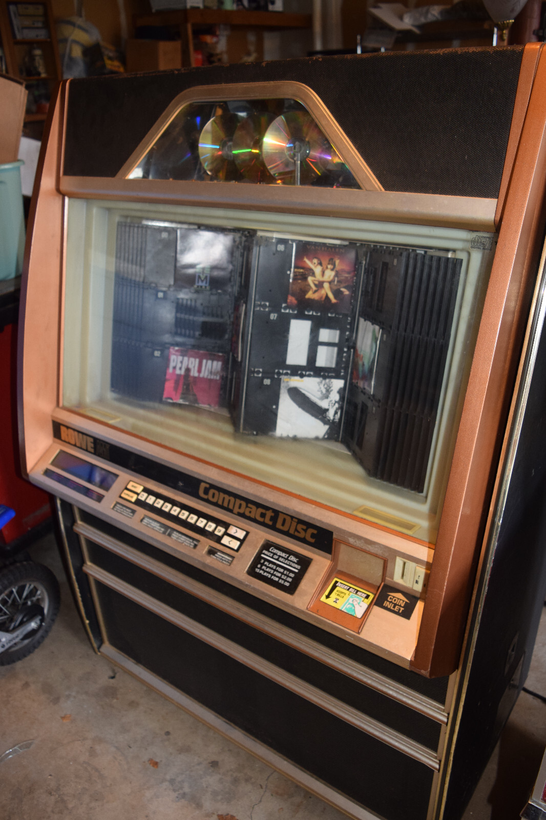 rowe ami cd100a classic compact Disk jukebox NONE WORKING | eBay