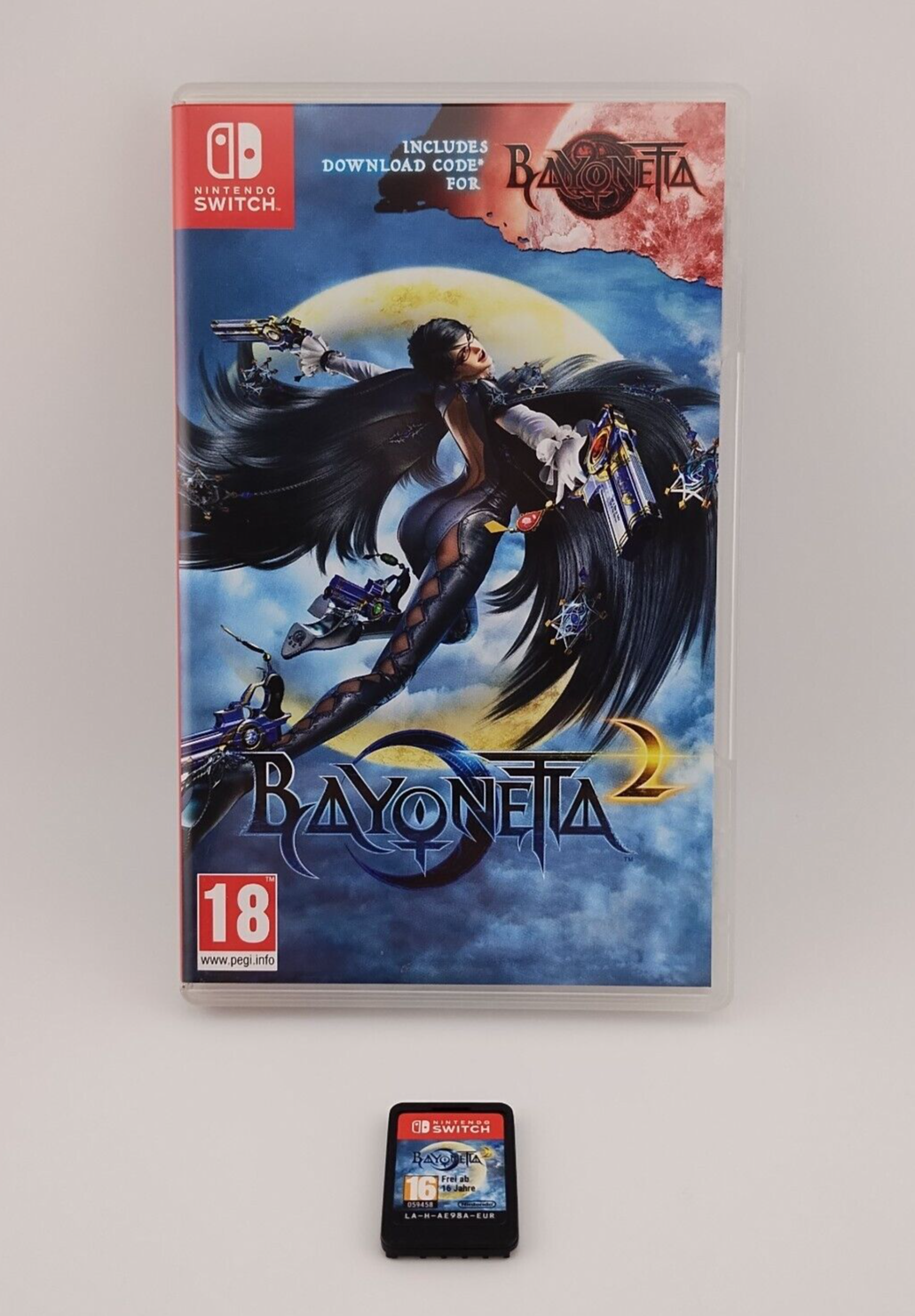 Nintendo Switch Bayonetta 2 Physical Game Card (Bayonetta 1 Not ...