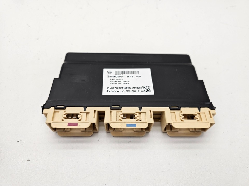 2017-2019 MERCEDES C300 RIGHT FRONT SEAT CONTROL MODULE OEM 2059005502 ...