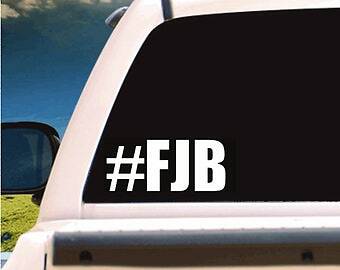 #FJB Funny DieCut Vinyl Window Decal Sticker Car Truck SUV JDM | eBay