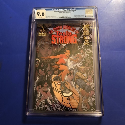 The Many Worlds of Tesla Strong 1 CGC 9.6 1st Print Alan Moore Arthur ...