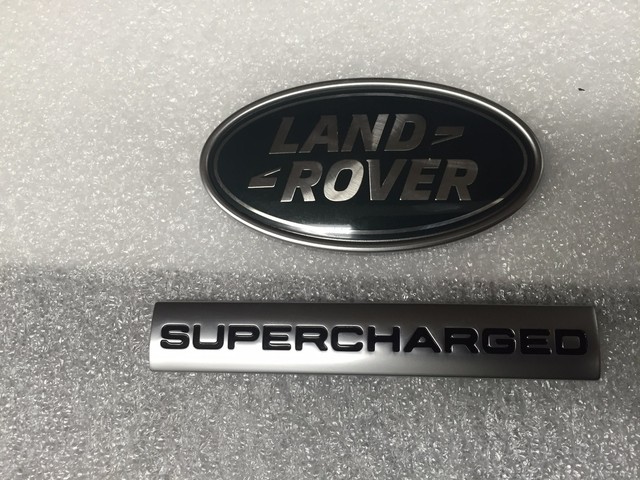 2014-2018 RANGE ROVER LAND ROVER SUPERCHARGED EMBLEMS | eBay