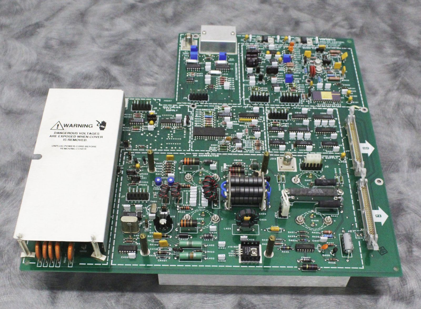 Varian Saturn 3 GC/MS Analog Control ASSY 03-920040-00 Rev 8 SCHEM 03 ...
