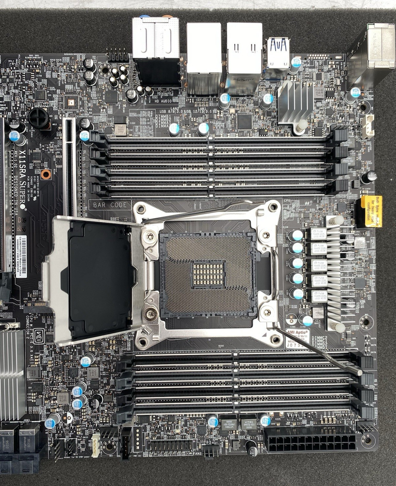 Supermicro X11SRA Workstation Motherboard MBD-X11SRA-P | eBay