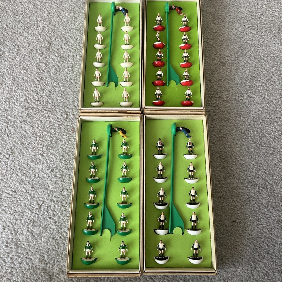 Vintage Joblot Subbuteo 00 Scale Players Team Sets Boxed Vintage plus ...
