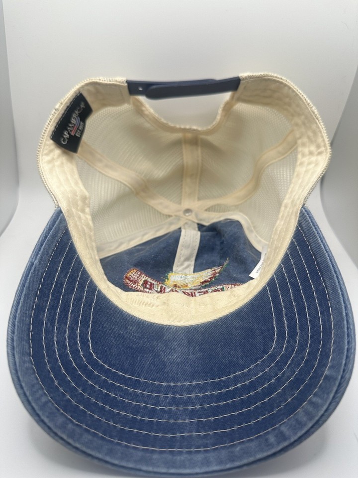 DEKALB SEED Hat Vintage Demin Cap Trademark Logo New Ballcap Corn ...