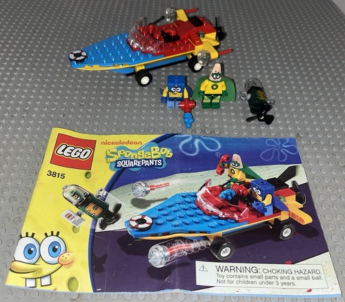 Lego 3815 Spongebob SquarePants Heroic Heroes of the Deep Set With ...