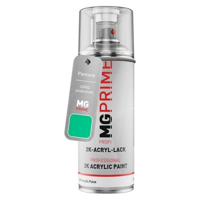 Pantone 3395C Green seidenmatt 2K Acryl Spraydose Sprühdose 400 ml ...