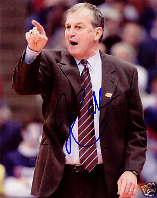 Jim Calhoun UCONN NCAA Basketball SIGNED 8x10 Photo COA | eBay