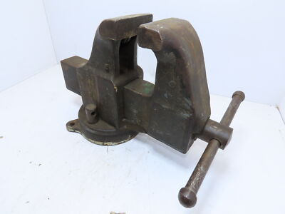 Columbian Vise & Mfg. Co. Cat No.205 Large 5" Antique Bench Vise 88lbs ...