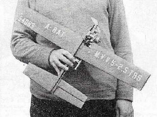 A-Rat Control Line Rat Racing 26" WS Model Airplane Printed Plans ...