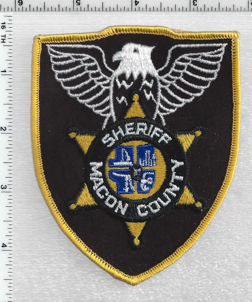 Macon County Sheriff (Illinois) 2nd Issue Shoulder Patch | eBay