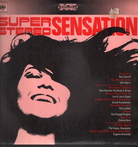 Various Artists Superstereo Sensation LP vinyl UK Cbs 1967 Sleeve has ...