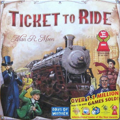 Ticket To Ride Replacement Parts - Train Cards, Destination Cards ...