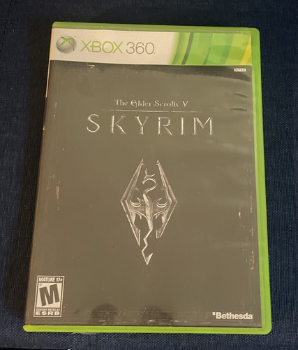 The Elder Scrolls V Skyrim Original Release 5 Microsoft Xbox 360 Very ...