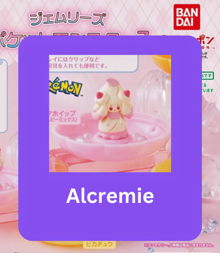 Alcremie - Pokemon Gemlies 7 Gashapon Mini Figure Gacha Capsule Japan ...
