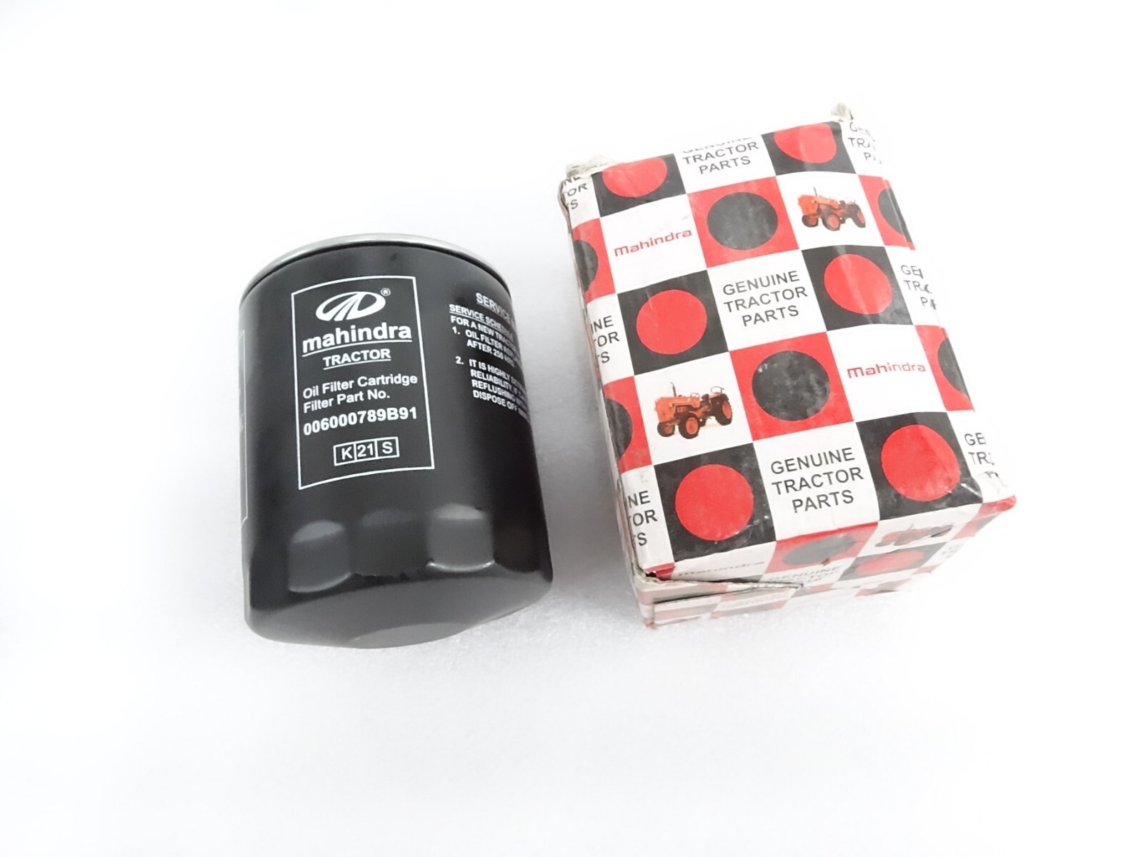 Genuine Engine Oil Filter For Mahindra 006000789B91 #21D21 | eBay