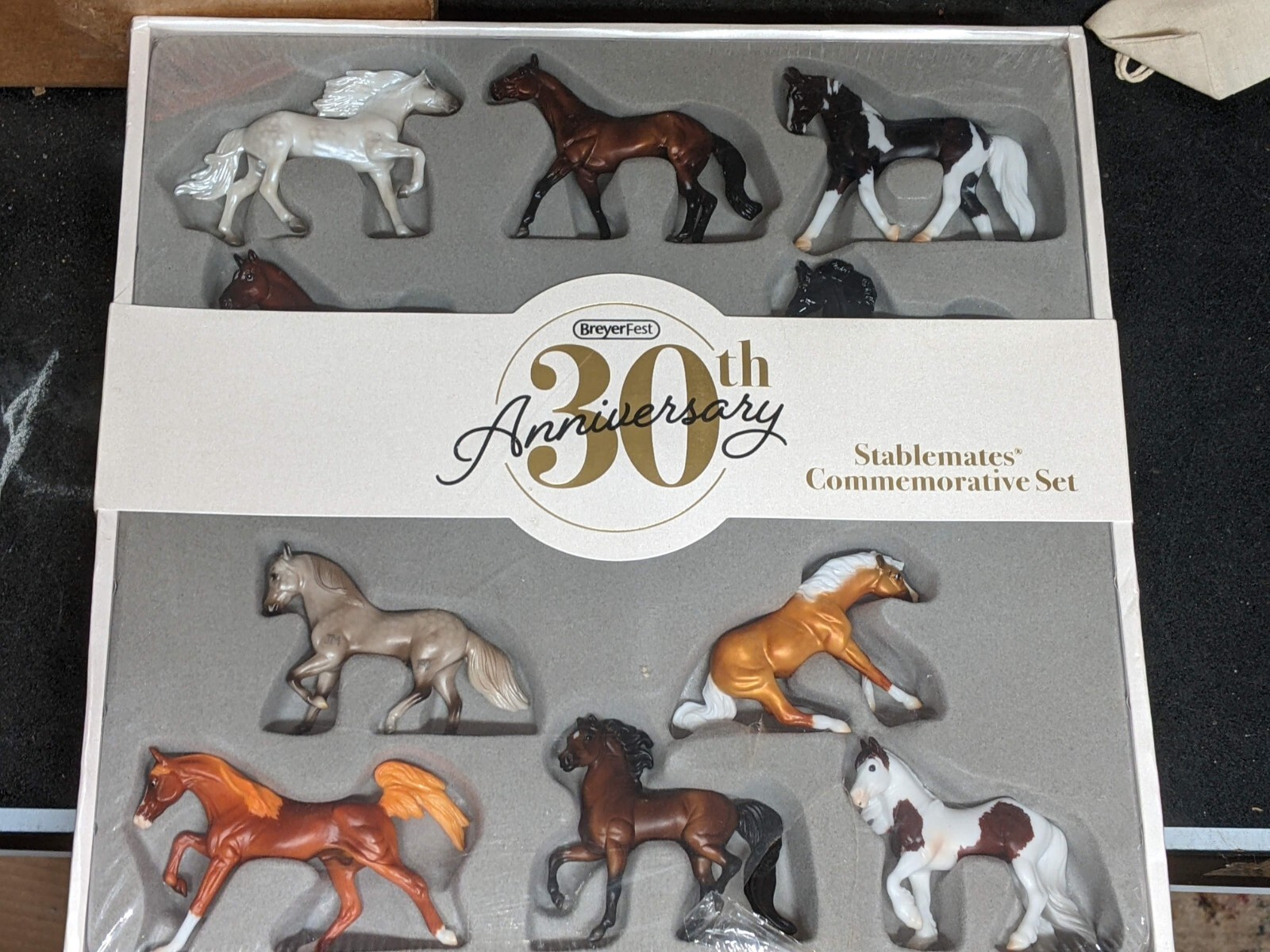 Breyer Breyerfest 30th Anniversary Stablemates Set of 10 NEW Mini Mes ...