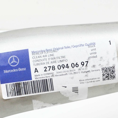 NEW MERCEDES-BENZ GLE W166 RIGHT AIR CLEAN TUBE A2780940697 ORIGINAL | eBay