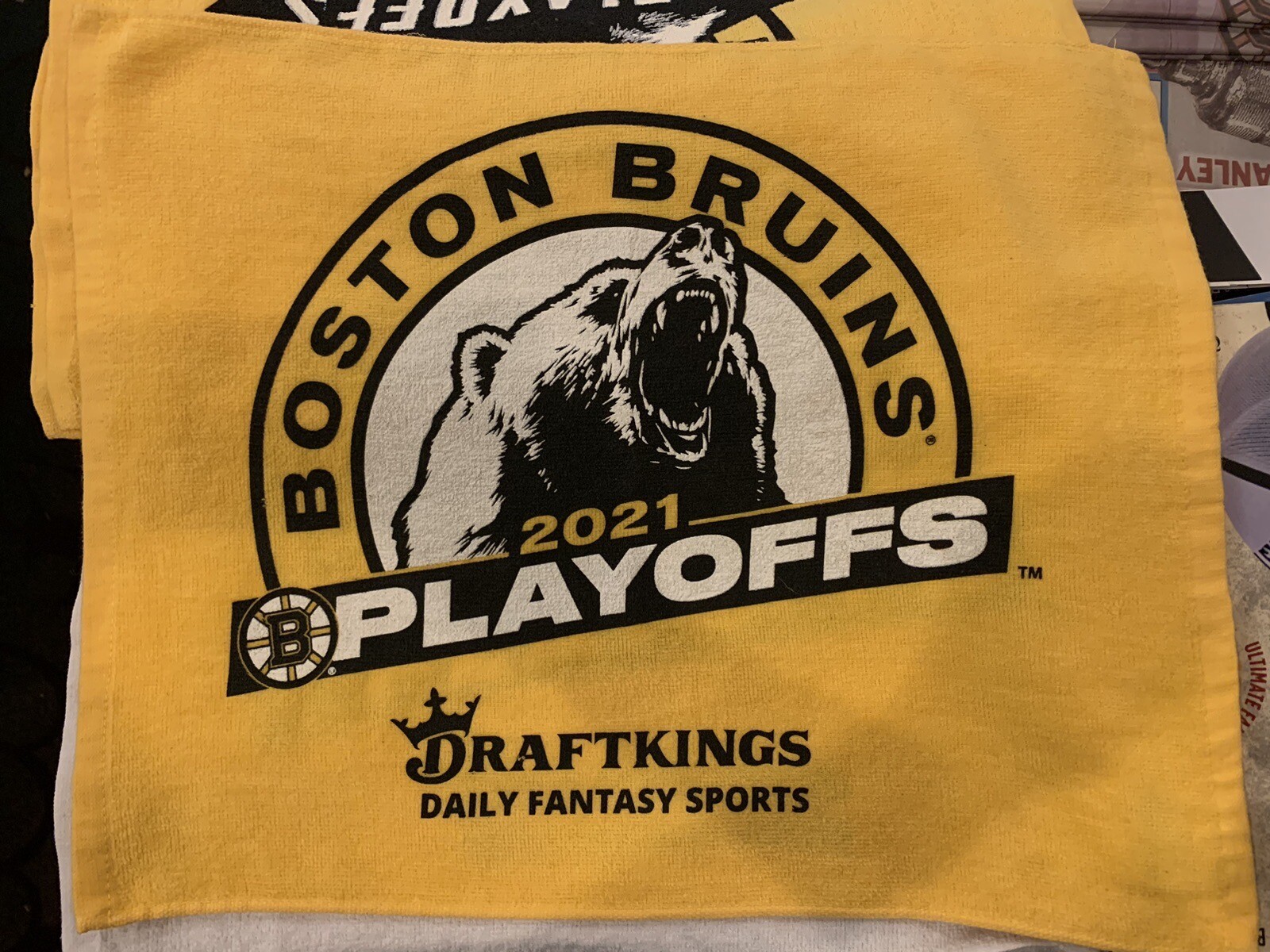 Boston Bruins NHL 2021 Playoffs Rally Towel - Lets Go Bruins Orr ...