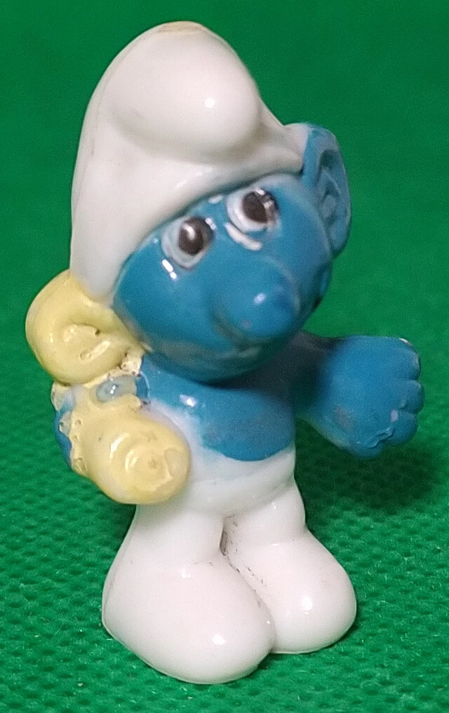 1981 Ferrero Kinder Surprise Vintage Mini Smurfs parade, Schlumpf ...