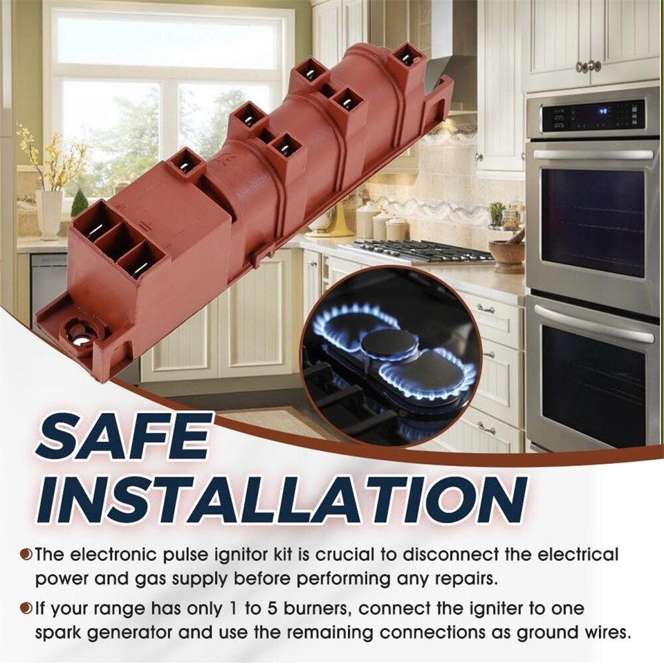 Gas Range Spark Ignition Module Compatible with Whirlpool Maytag ...