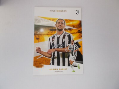 Topps: Juventus "ADRIEN RABIOT" #44 Title Winners Trading Card 2021 | eBay