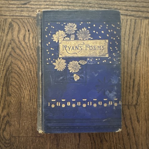 Vintage Father Ryan’s Poems 1880 illustrated Abram Ryan Patriotic HC ...