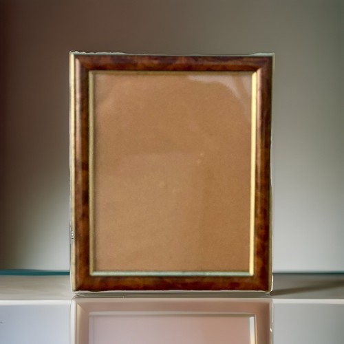 Vintage Picture Photo Frame Gold Inlay Walnut Wooden Effect ForPic Size ...