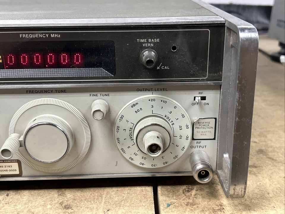 HP Hewlett Packard 8640B Signal Generator Option 003 RF 0.5-512MHz | eBay