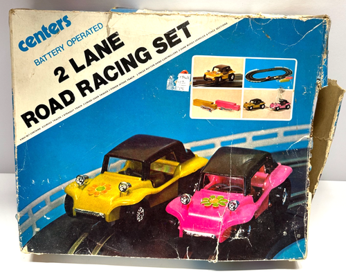Centers 1:32 Scale 2 Lane Road Racing Slot Car Dune Buggy Vintage ...
