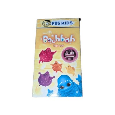 BOOHBAH HOT DOG VHS tape CARDBOARD SLEEVE ONLY NO TAPE REPLACEMENT PBS ...