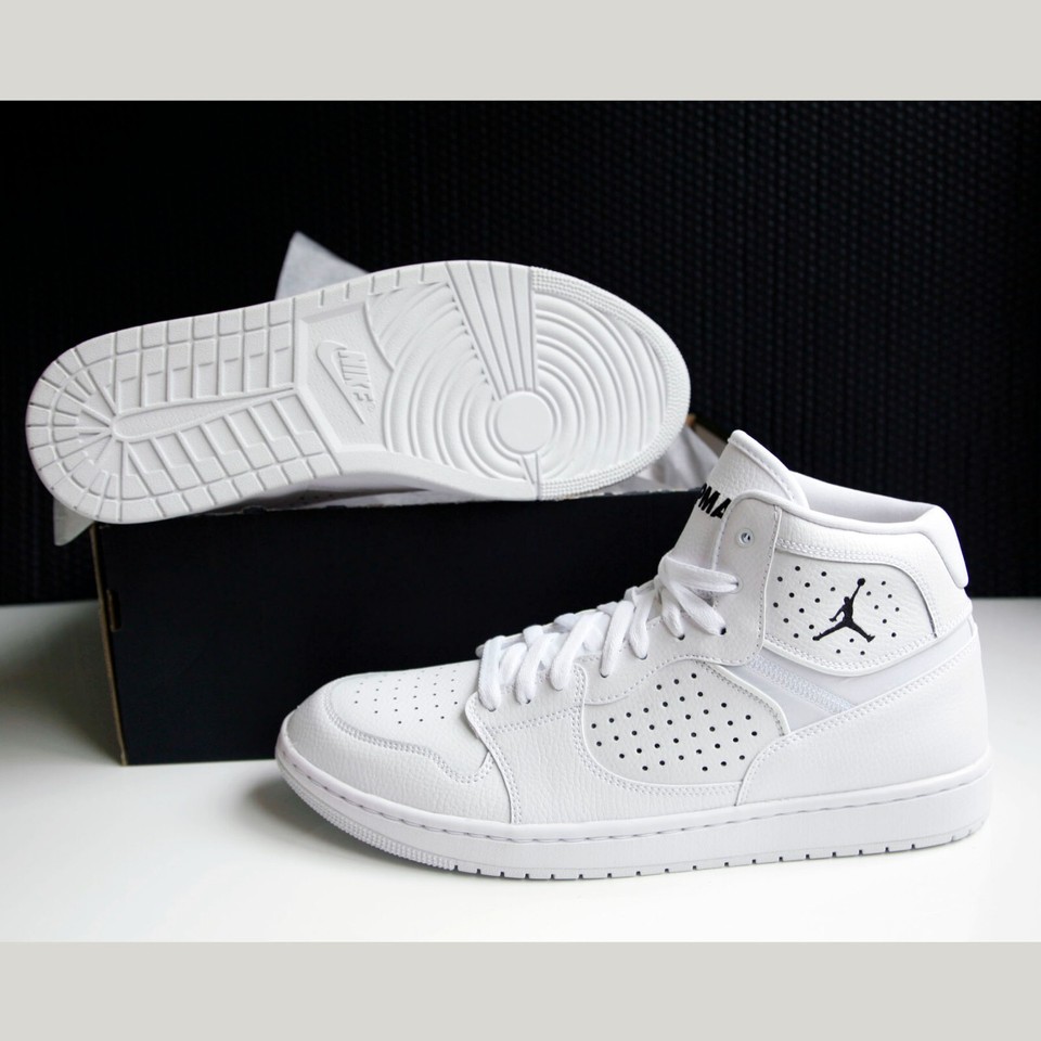 Jordan Access Men’s Shoes White/White AR3762-100 Size 13 | eBay
