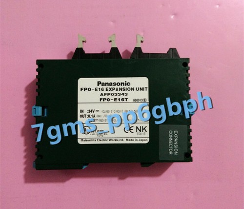 1pc Panasonic PLC module FP0-E16T FPO-E16T in good condition | eBay