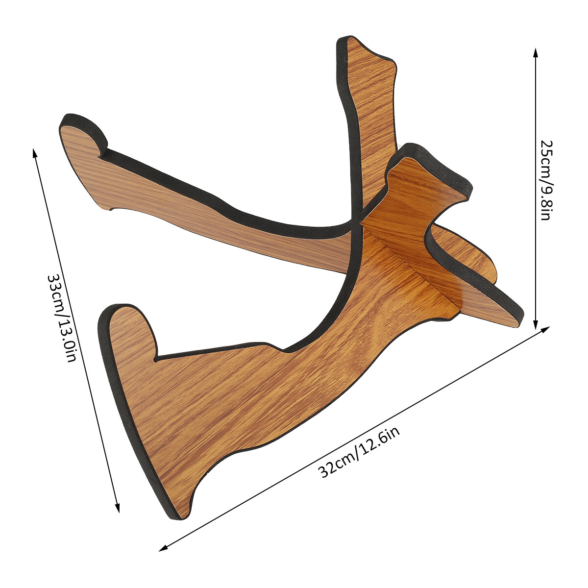 AU Wooden Guitar Stand X-Frame Style Portable Guitar Holder Portable ...