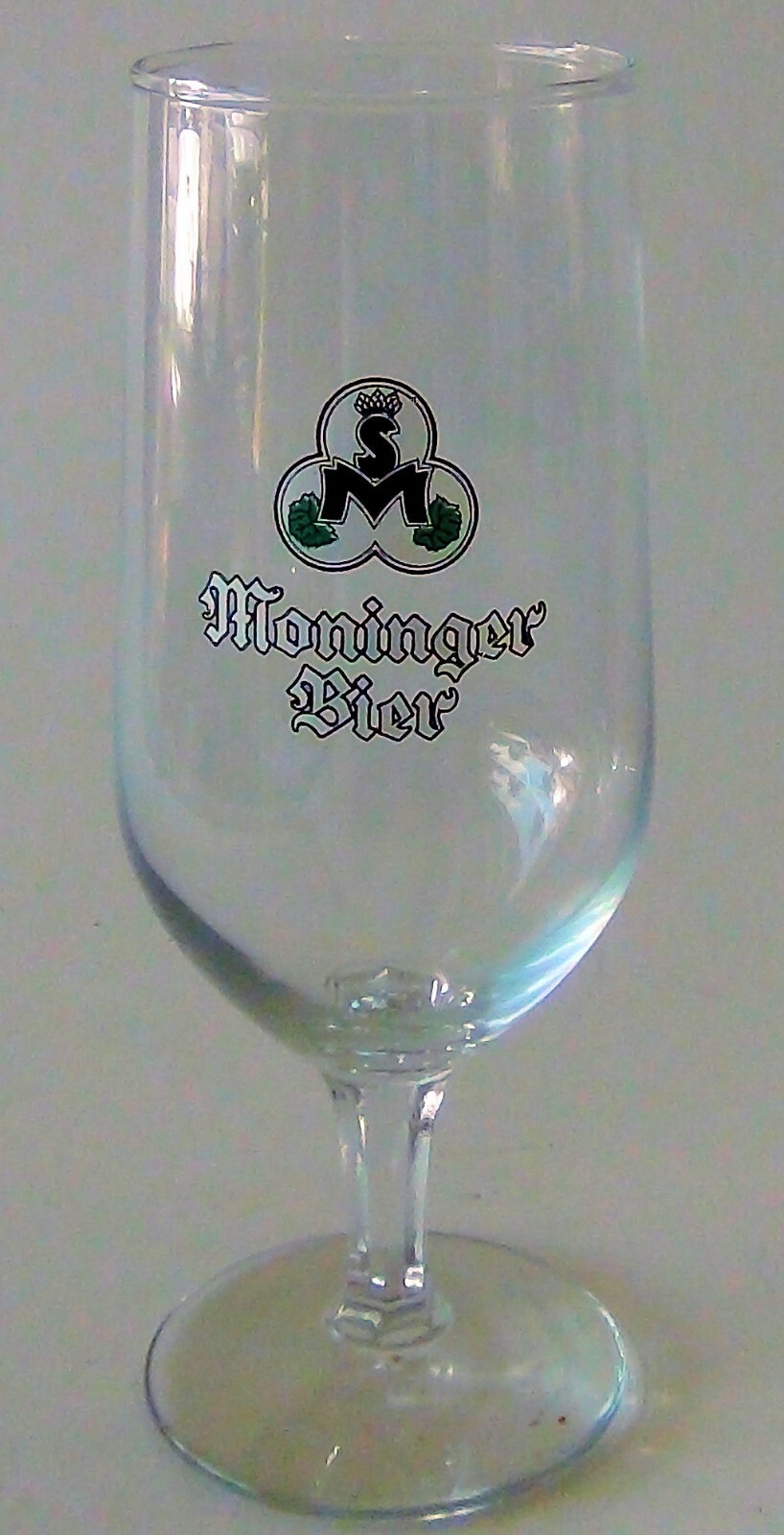 Vintage - German - Moninger Beer - .2L Beer Glass - circa 1980 ...