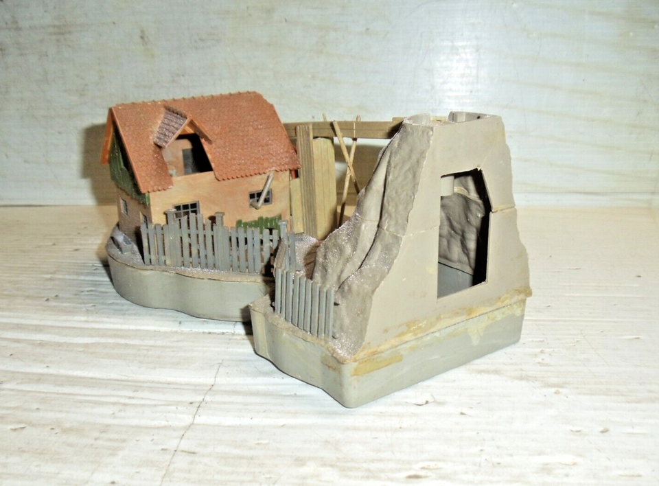 Old Vintage Faller HO & S Gauge Scale Water Mill Building | eBay