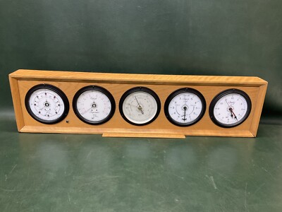 DOWNEASTER MFG Classic Weather Gauges ~ Wind, Temp, Barometer, Tide ...