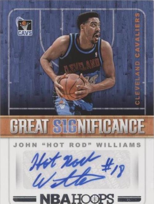 2018-19 Panini NBA Hoops - Great Significance John Williams #GS-JWL (AU ...