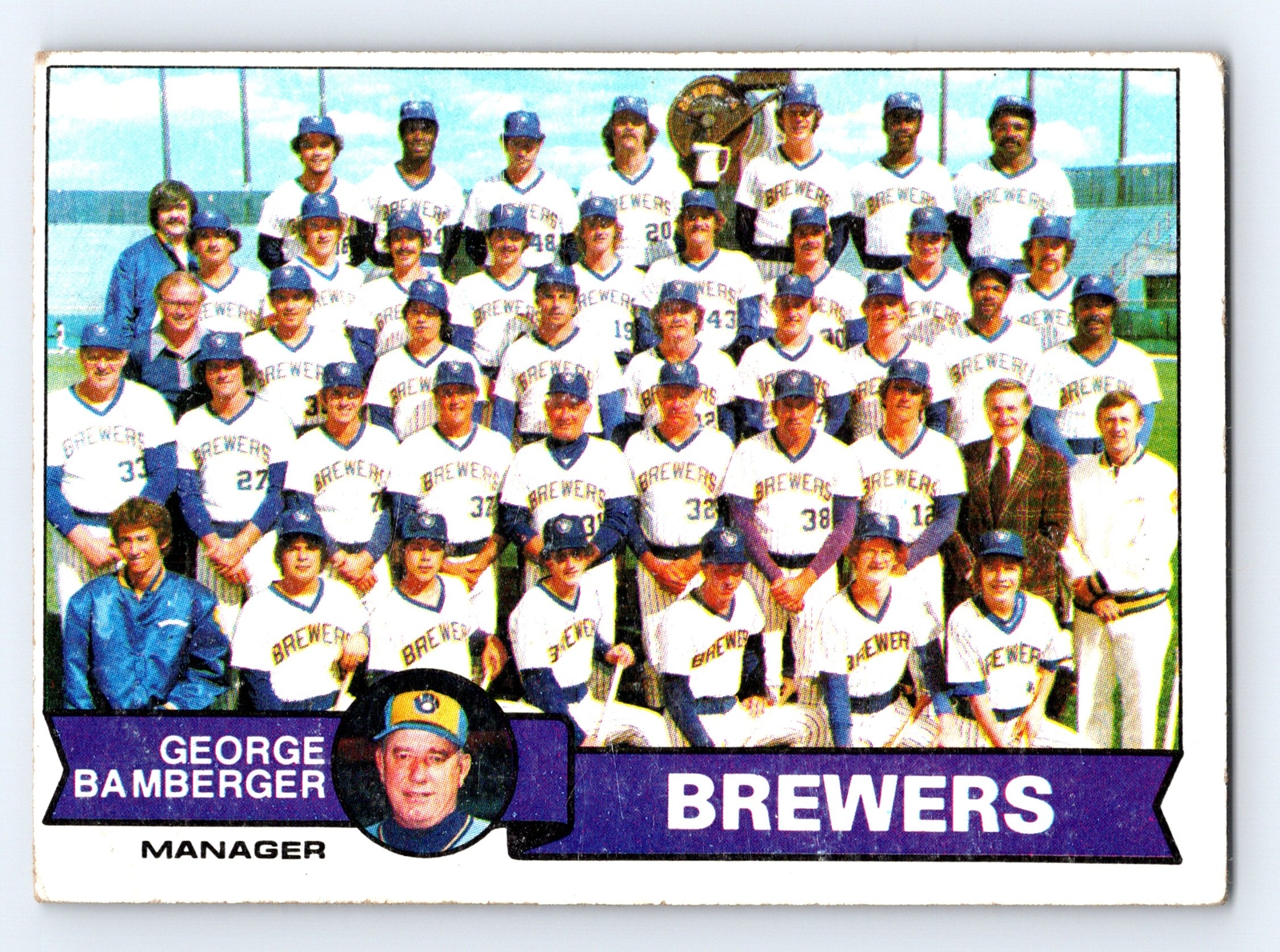 1979 Topps #577 Milwaukee Brewers / George Bamberger Team Checklists | eBay