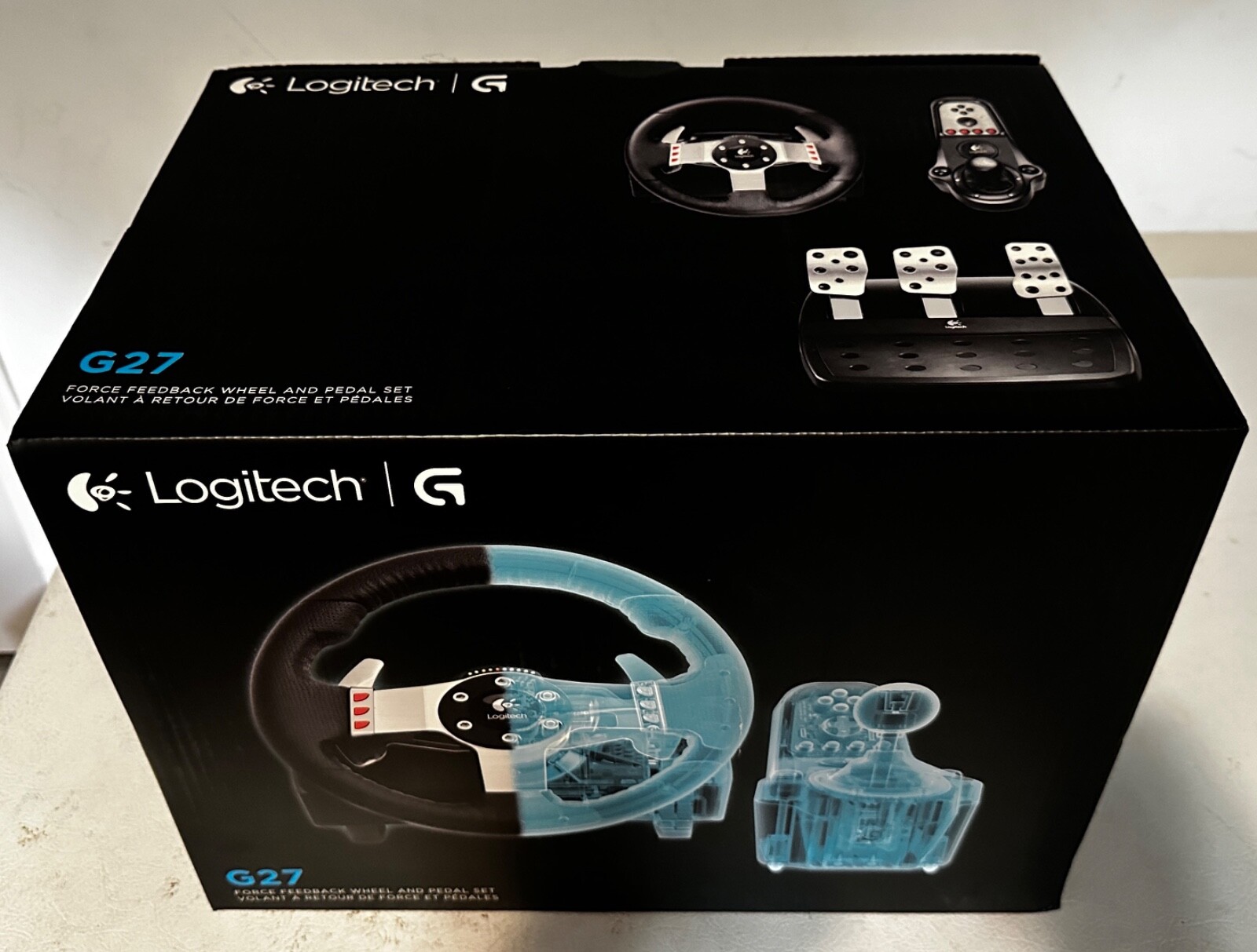 Logitech G27 Racing Wheel - Black for sale online | eBay