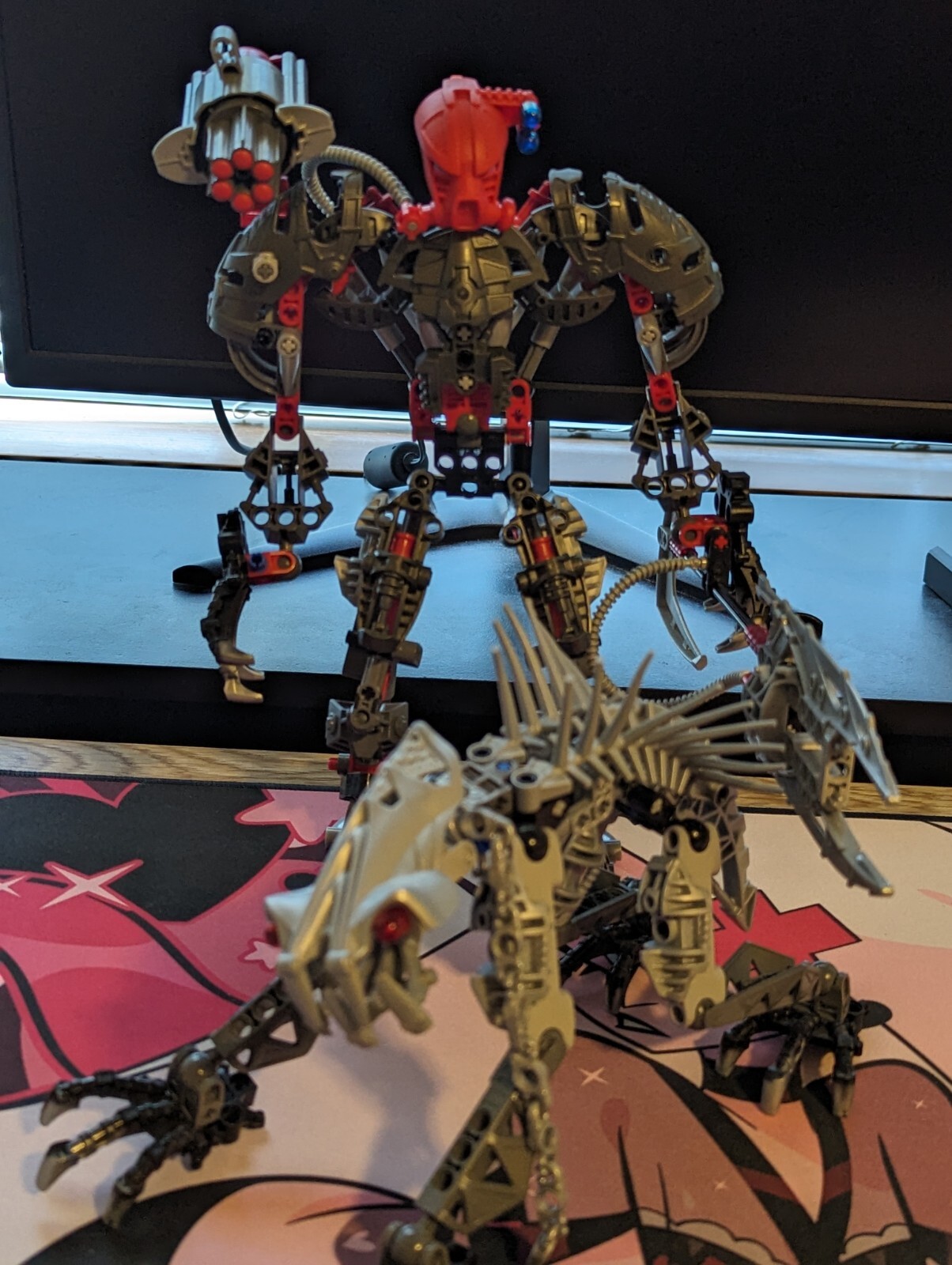 Complete no cracks Lego Bionicle 8924 Titan Maxilos and Spinax ...