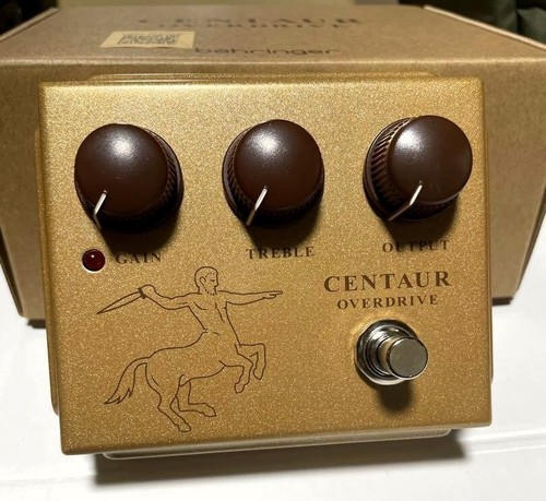 BEHRINGER Centaur Overdrive Guitar Effect Pedal Operation Confirmed Box ...