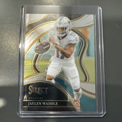 2023 Select Football Jaylen Waddle Club Level Miami Dolphins #257 | eBay