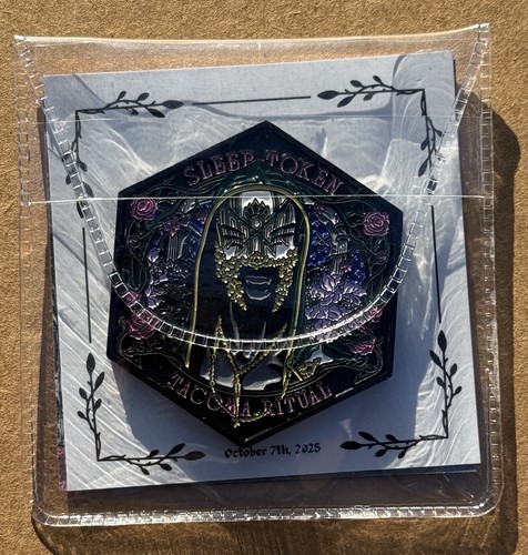 Sleep Token Tacoma WA 2025 Limited Edition Ritual COIN Tacoma Dome | eBay
