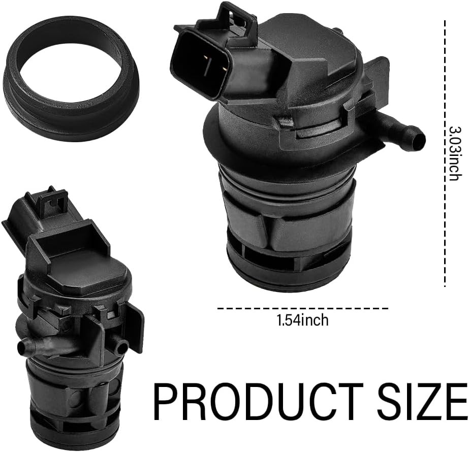 Windshield Washer Pump,Single Hole Fluid Pump Replacement... | eBay