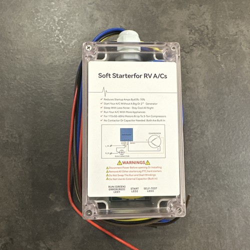 For RV Air Conditioning Soft Start RV Auxiliary Starter SoftStartRV ...