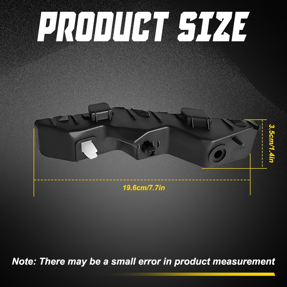 Front Bumper Bracket Set Upper 86551K0000 86552K0000 For 2020-2024 Kia ...