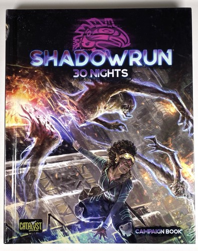Shadowrun 6th Edition RPG Hardcover 30 Nights Campaign Book CAT28400 ...