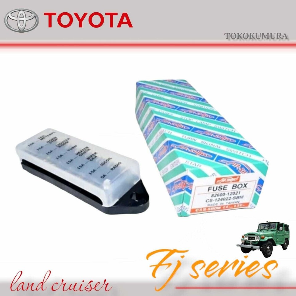 Fuse Box Block For 72-78 Toyota Land Cruiser J40 BJ40 FJ40 Hilux RN20 ...